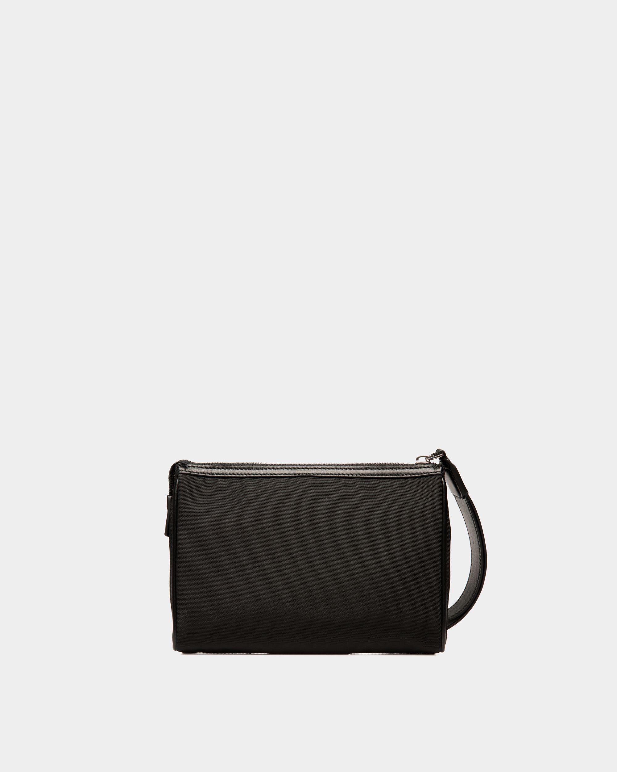 Men's Schwarz Code Pochette Aus Nylon In Schwarz | Bally Global