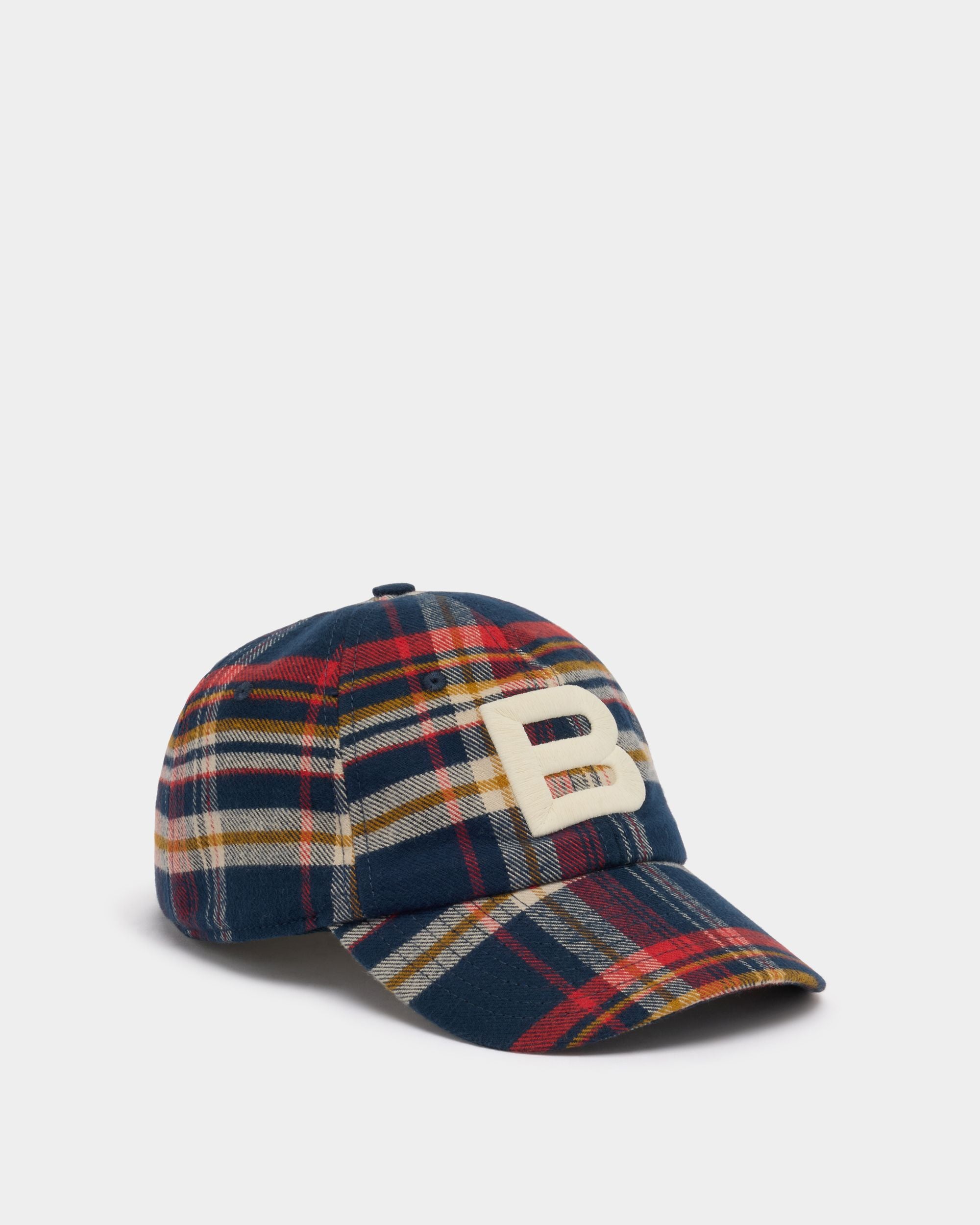 Men's Multicolor Baseball Hat in Multicolor Cotton With a Logo | Bally ...