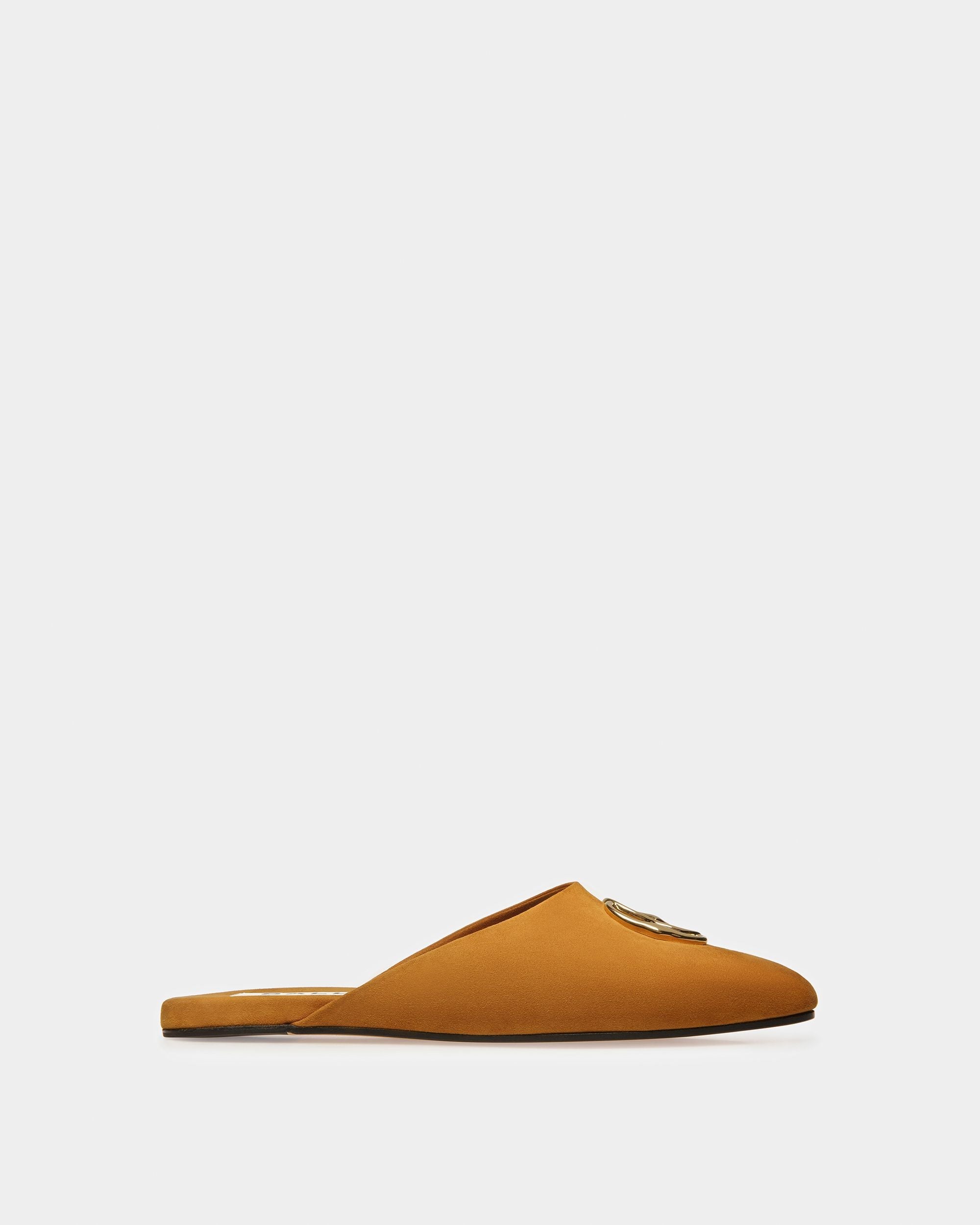 Slippers San Fernando En Daim Marron Men | Bally Global