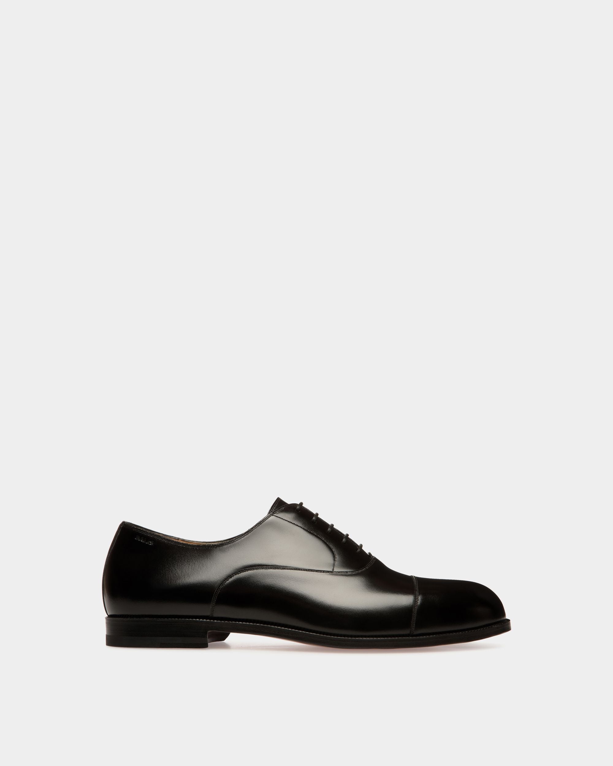 Men's Negro Zapato Oxford Carl De Piel Negra | Bally Global