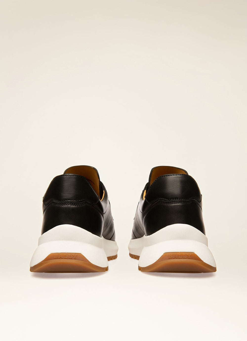 Men's Nero Davor Leather Sneakers In Black | Bally Global