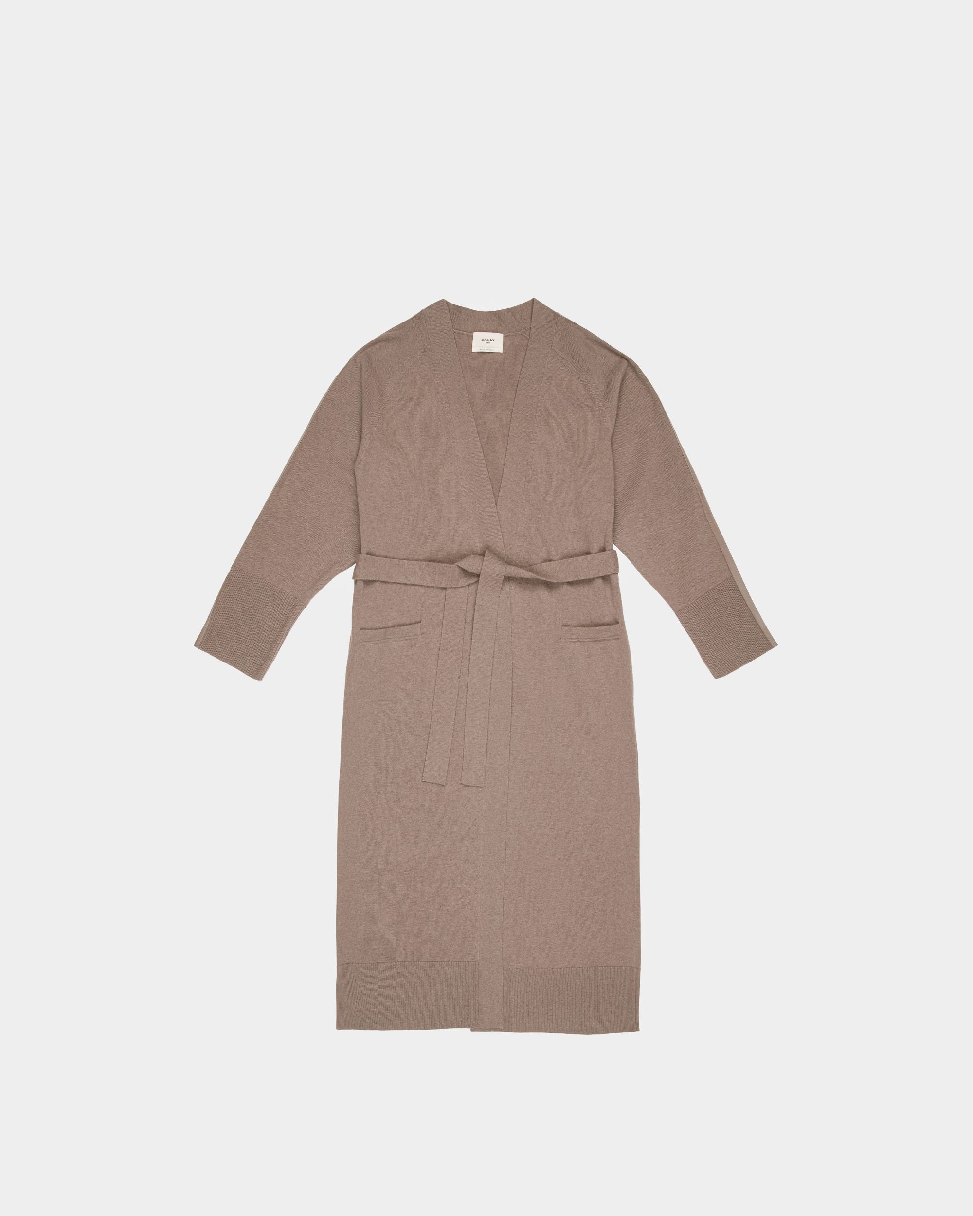 Women's Beige Wool & Cashmere Sweater In Beige | Bally Global